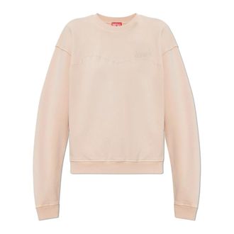 Diesel Damen, Sweatshirts & Hoodies, Rosa, XSGr&ouml;&szlig;e