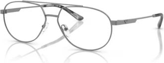 Emporio Armani unisex, Accessoires, Gris, Taille: 56 MM Ea1165 Aviator Frame