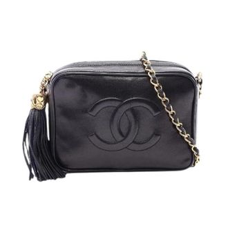 Chanel Pre-owned Coco Mark Lambskin Shoulder Bag - - Pre-owned - Damen - Schwarzk - ONE SIZE