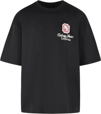 Amiri Homme, Tops, Noir, Taille: XL T-shirt avec logo