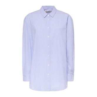 MC2 Saint Barth Femme, Blouses et Chemises, Bleu, Taille: 42 FR Brigitte Shirt