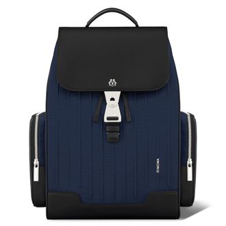 Rimowa Never Still - Canvas Rucksack Large mit Magnetverschluss in Marineblau