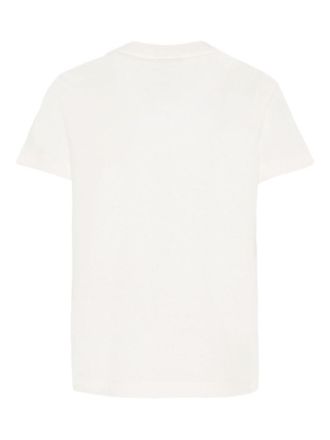 Fendi Dog Logo Cotton T-Shirt - White