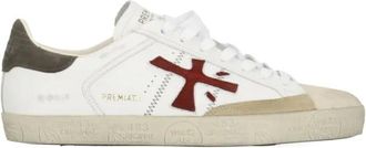 Premiata Homme, Chaussures, Beige, Taille: 44 EU Steven 8044 Baskets