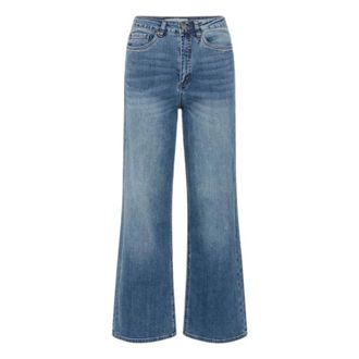 Kaffe KAmeadow HW Reg Fit Jeans - - Jeans - Damen - Blau - W32 L32