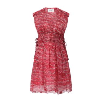 Isabel Marant Kleid Anawa aus gerafftem Musselin