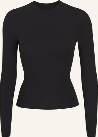 SKIMS Skims Lounge-Shirt Cotton Jersey schwarz