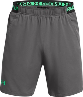 Under Armour UA Vanish Woven 6in Shorts Herren, Castlerock - Vapor Green, M