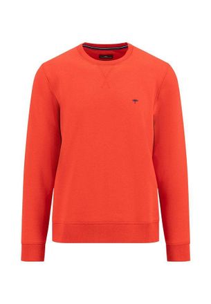 Fynch-Hatton Sweatshirt mit Logo Stickerei