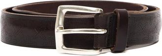 Orciani Homme, Accessoires, Brun, Taille: 105 CM Cintura in pelle laserata