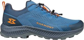 Garmont Herren 9.81 Pulse Sneaker, Coronet Blue/Persimmon ORANGE, 42 EU