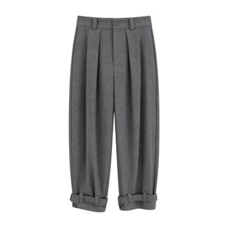P.A.R.O.S.H. P.a.r.o.s.h. - Pantalon large - Femme - Pantalons - Gris - Taille: 40 FR