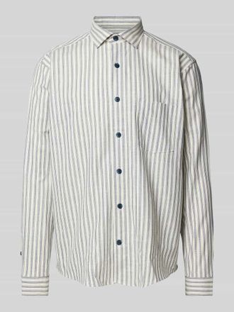 Lindbergh Oversized Fit Freizeithemd mit Brusttasche