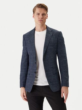 HUGO BOSS &Uuml;bergangsjacke H-Hutson 50557205 Dunkelblau Regular Fit
