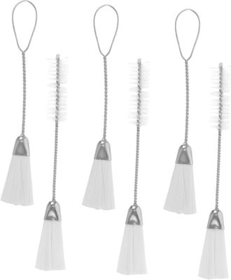 Angoily 6stücke Reinigungsbürsten Set Mit Doppelseitigen Und Einseitigen Pinseln Für Tastaturen Nähmaschinen Und Andere Oberflächen Aus Stabilem Metall Und Fe
