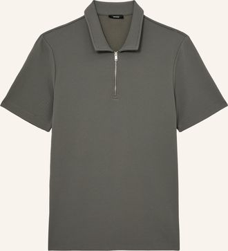 Reiss Reiss Strick-Poloshirt Forno gruen
