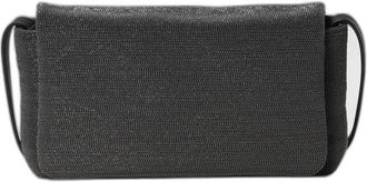 Brunello Cucinelli Precious Flap Bag - - Bags - Damen - Schwarzk - ONE SIZE