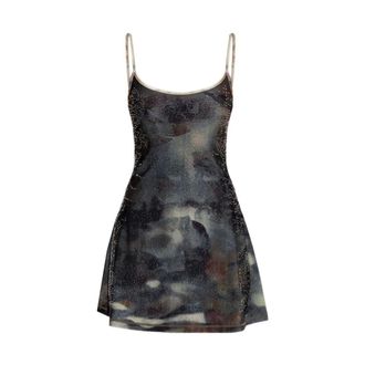 Diesel Femme, Robes, Bleu, Taille: 38 FR Short Robes