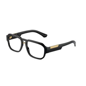 Dolce & Gabbana Lunettes de vue aviateur - Homme - Accessoires - Noir - Taille: 55 MM