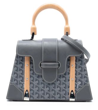 Goyard Hobo Bags - Goyardine Saigon Structured PM - Gr. unisize - in Grau - f&uuml;r Damen