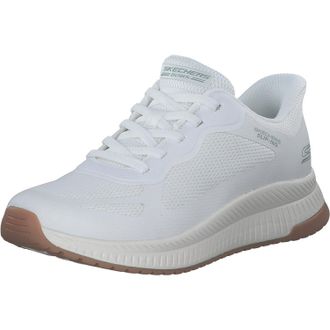 Skechers Slip-Ins: Bobs Squad 4 - Staple Look 117624-WHT, Women Sneakers, White, 40 EU