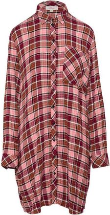 s.Oliver Langarmbluse Kleid Strukturierte Longbluse aus Viskosemix