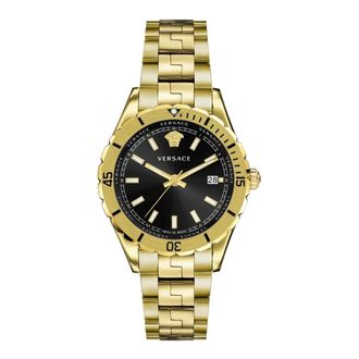 Versace Hellenyium 42mm Armbanduhr - - Accessories - Herren - Gelb - ONE SIZE