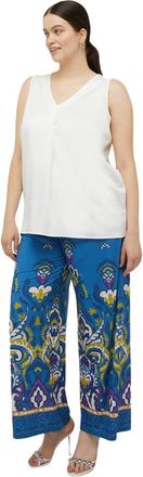 Fiorella Rubino Top mit Falte auf der Vorderseite Weiss M Spring Summer 24