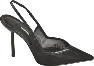 Le Silla Femme, Chaussures, Noir, Taille: 39 1/2 EU Vivienne Slingback Pump