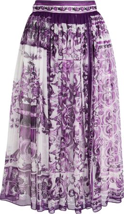 Dolce & Gabbana HOSEN & R&Ouml;CKE - Midi-R&ouml;cke auf YOOX.COM