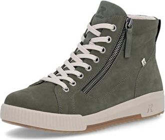 Rieker Bottes & Bottines Femme W0164, Pointure:37 EU, La Couleur:Vert