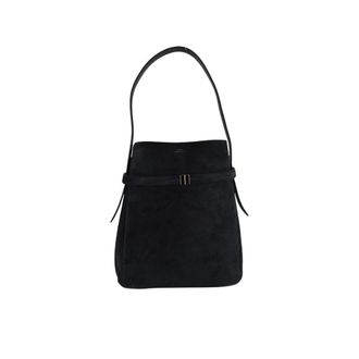 Toteme G&uuml;rtel-Tasche aus Wildleder - - Bags - Damen - Schwarzk - ONE SIZE