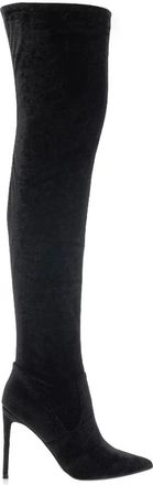 Steve Madden Femme, Chaussures, Noir, Taille: 38 1/2 EU Botte Vava par-dessus le genou