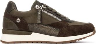 Refresh Sneakers Femme Khaki - Chaussures Confortables et polyvalentes - Mode d&eacute;contract&eacute;e - Mod&egrave;le 17295902 (Taille40)