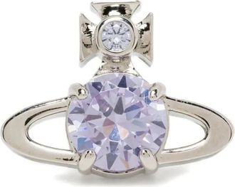 Vivienne Westwood Ohrringe - Polished Silver-Tone Earrings - Gr. unisize - in Mehrfarbig - f&uuml;r Damen