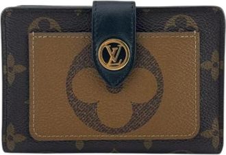 Louis Vuitton Portefeuille Pre-owned (bi-pli) - Femme - Pre-owned - Brun - Taille: ONE Size