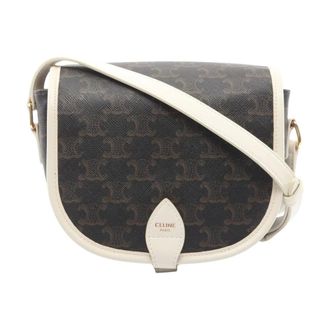 Celine Sac bandouli&egrave;re vintage monogramme en toile Pre-owned - Femme - Pre-owned - Noir - Taille: ONE Size