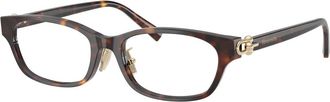 Tiffany & Co. unisex, Accessoires, Brun, Taille: 53 MM Optical Frame