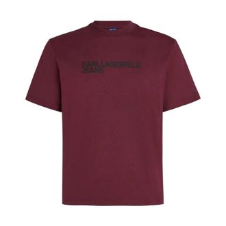 Karl Lagerfeld Homme, Tops, Rouge, Taille: M A1M170021Yv Essential Tee