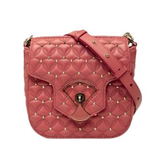 Bulgari Pre-owned Vintage Quilted Crossbody Bag - - Pre-owned - Damen - Rosa - ONE SIZE