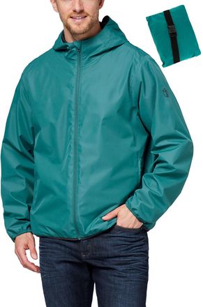 Chiemsee Regenjacke Herren wasserdicht und atmungsaktiv I Gr&ouml;&szlig;e 2XL I Leichte Regenjacke faltbar I Funktionsjacke Logo, Kapuze & Seitentaschen I Wasserdichte J