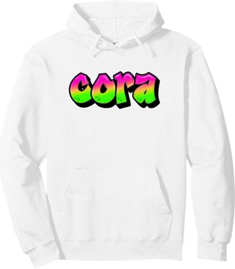 BDAZ Cora Graffiti Personalisierter Name Gr&uuml;n Rosa Frauen M&auml;dchen Pullover Hoodie