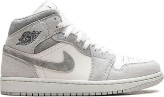 Nike Jordan Jordan 1 Mid Neutral Grey Sail Sneakers - Grau