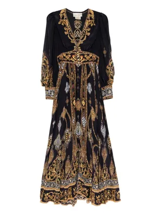 Camilla robe The Imperial Gate - Bleu