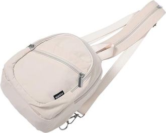 BESPORTBLE Ipetboom Sac Bandouli&egrave;re Mini pour Femme Sac Poitrine D&eacute;contract&eacute; Polyvalent L&eacute;ger Beige Crossbody pour Voyage Sport et Randonn&eacute;e