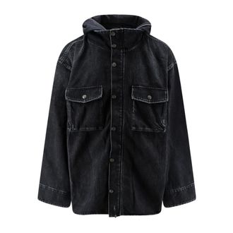Balenciaga Herren, Jacken, Schwarzk, MGr&ouml;&szlig;e
