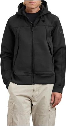 Blauer Wilbert Scuba Hoodie - - Jackets - Herren - Schwarzk - M