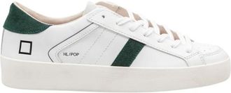 D.A.T.E. Low-Top Sneaker - Hill Low Leather Sneakers In White - Gr. 40 (EU) - in Wei&szlig; - f&uuml;r Damen
