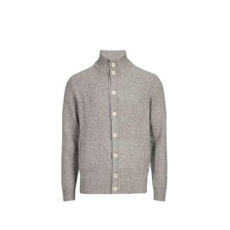Slowear Cardigan maille &agrave; col montant en laine