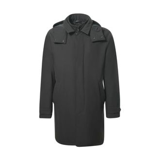 Fay Homme, Manteaux, Noir, Taille: XL Morning Coat Travel
